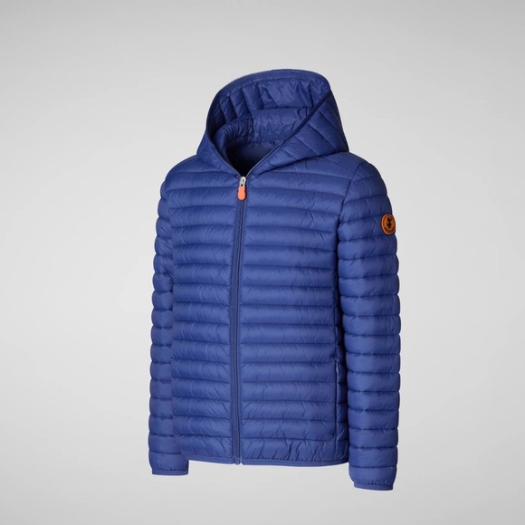SAVE THE DUCK | Jackets & Coats | Save The Duck Huey Animal Free Puffer Jacket Eclipse Blue 4 ...